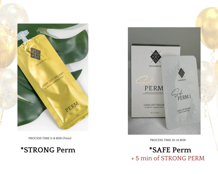 NOVOQUEEN SAFE PERM | CYSTÉAMINE | 1.5ml x 10 pcs – O'Pure Distribution